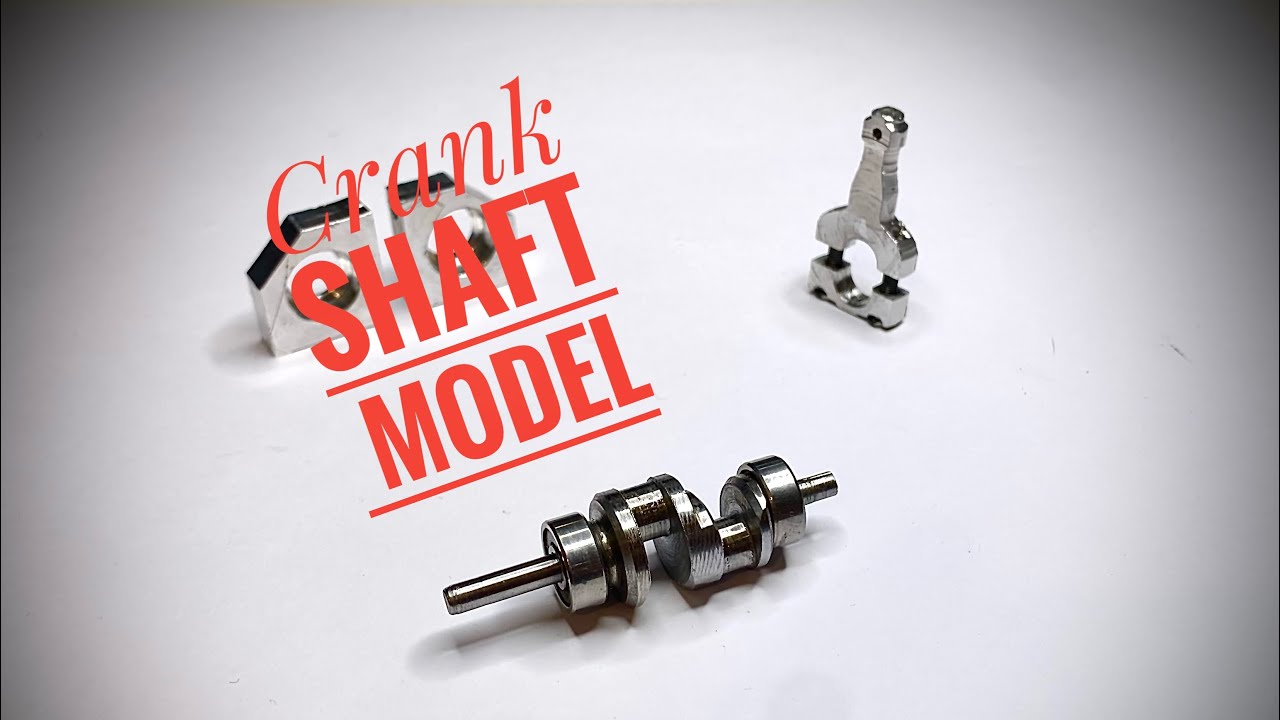 Handcrafting a Crankshaft for a Steam Engine on a 60-Year-Old Lathe ...