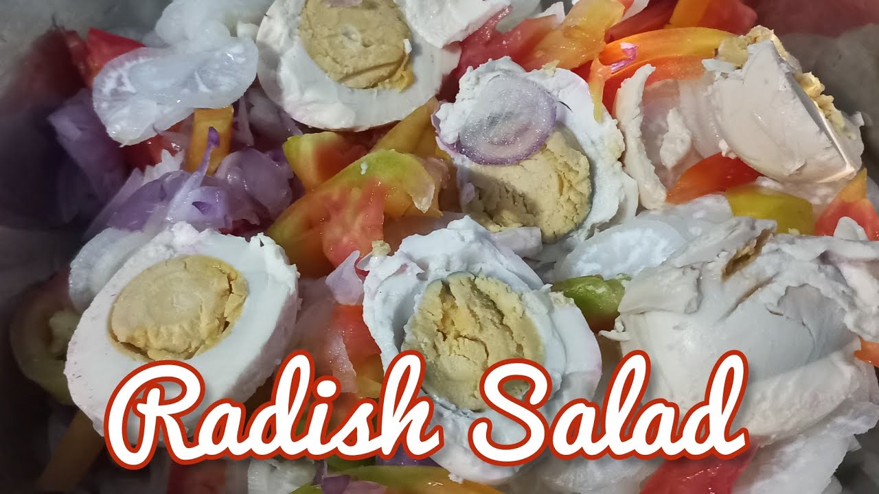 How to make Radish Salad| Labanos Salad|Healthy Food - YouTube