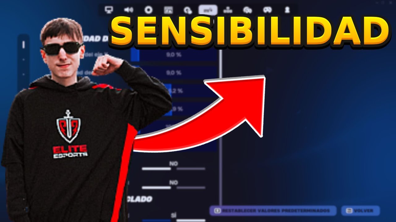 LA NUEVA SENSIBILIDAD de PETERBOT | EL MEJOR JUGADOR de FORTNITE del ...