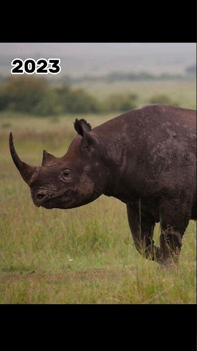 2023 rhinoceros vs 5000bce rhinoceros|| mythical biology|| #mythology # ...