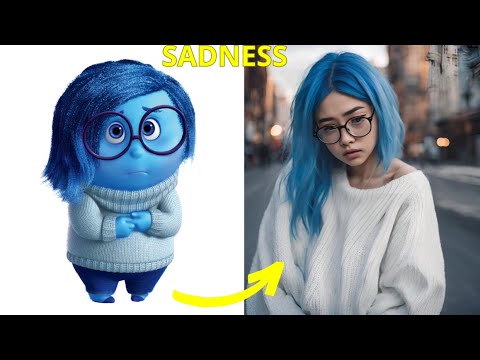 Inside Out 2 Characters in real life & their favorite Drinks! (and ...