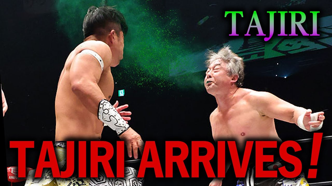 SURPRISE! TAJIRI is Jake Lee's Tag-Team Partner! - YouTube