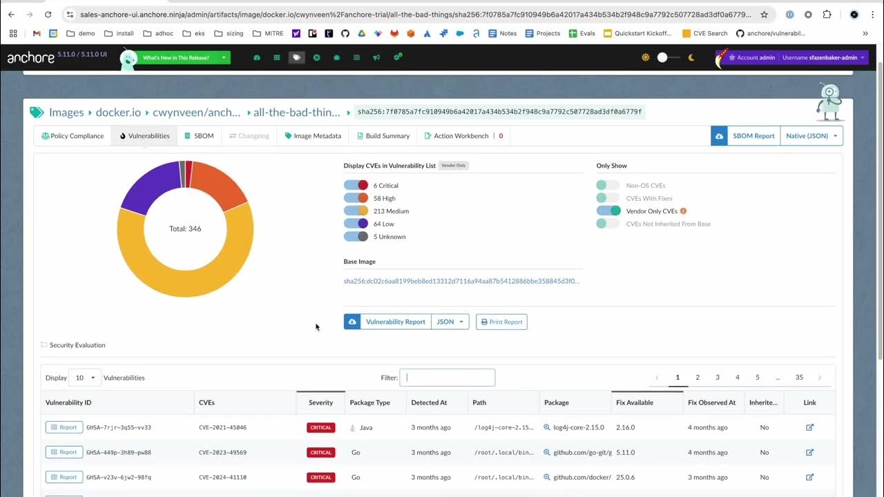 Anchore Enterprise - a quick product tour - YouTube
