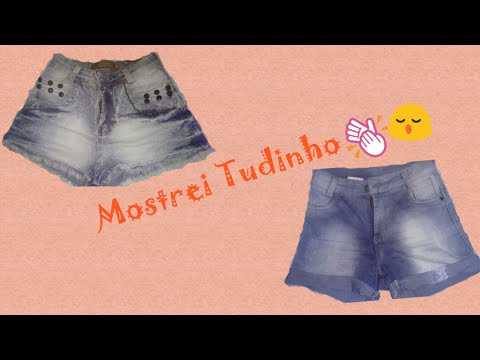 Tour Pelos Meus Shorts Jeans ✌🏽😌