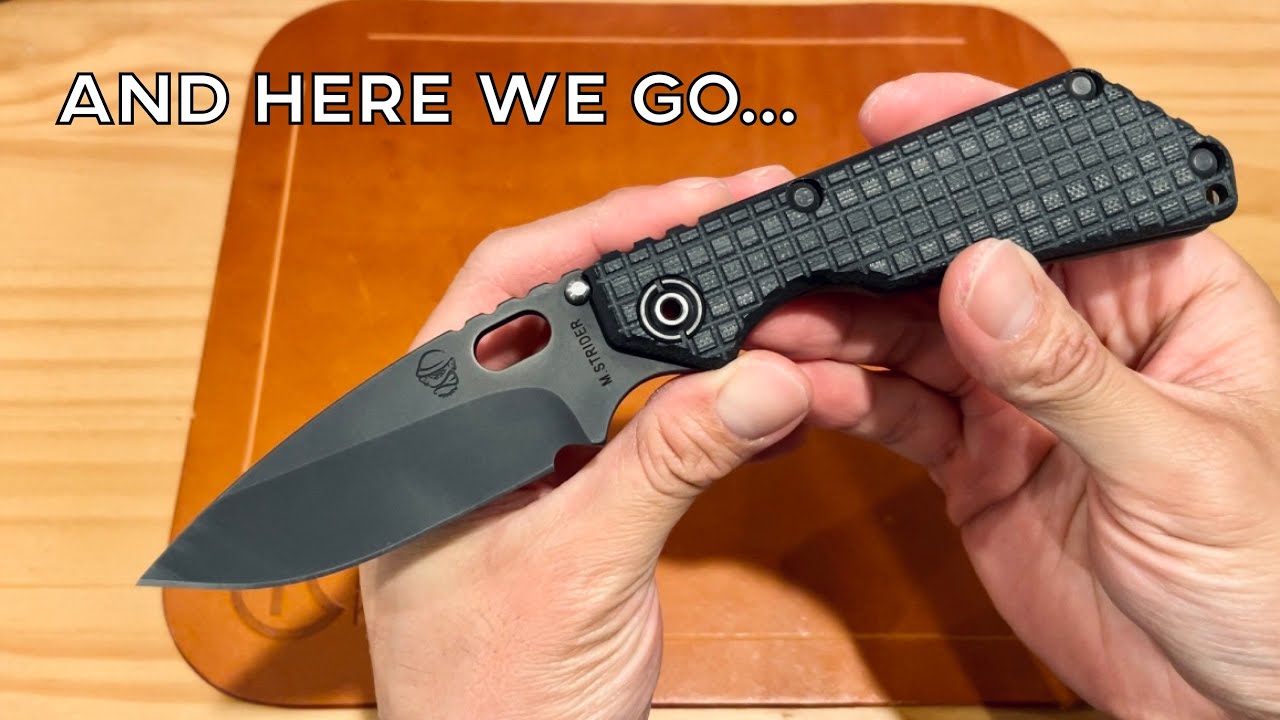 Strider SNG MEFP CPM3V - Unboxing and 1st Impressions - YouTube