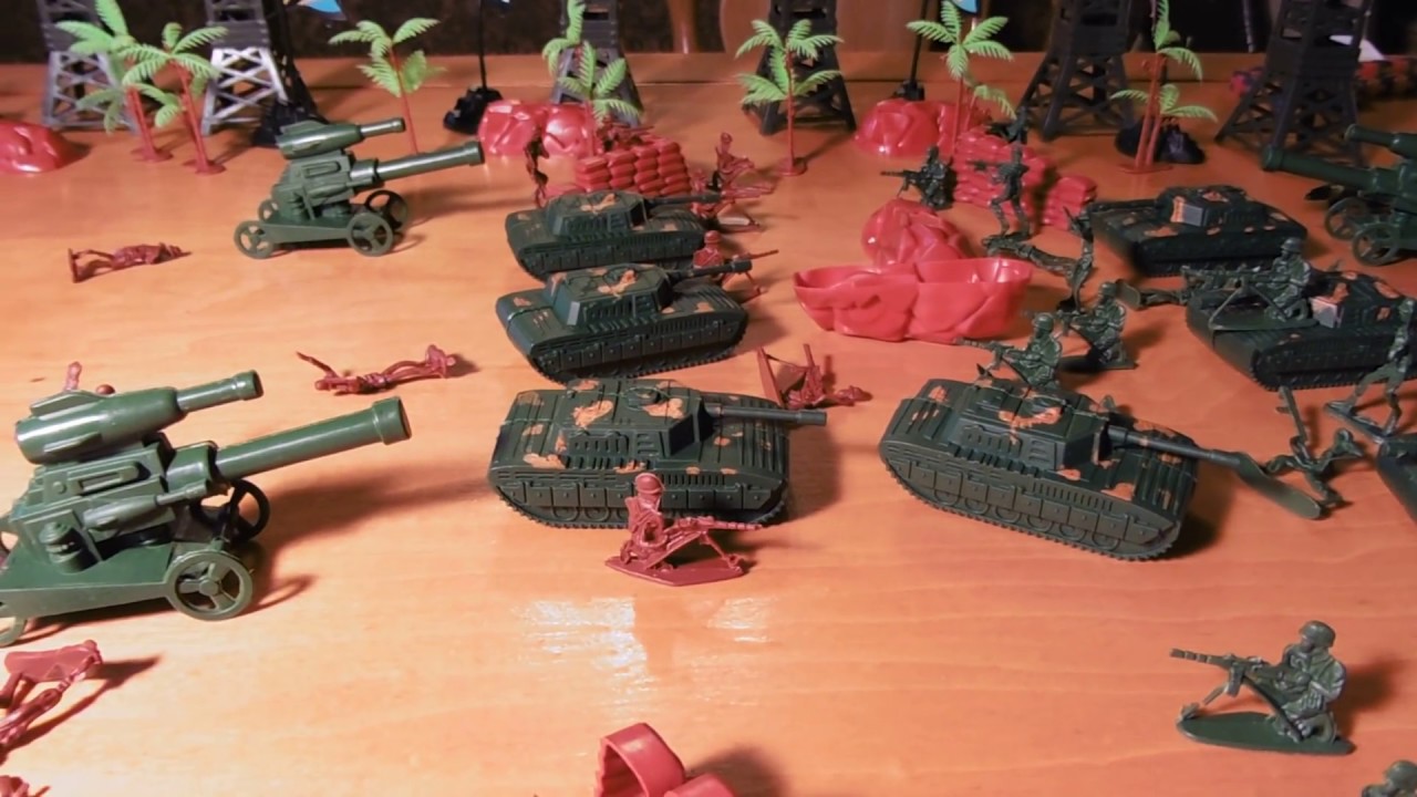 300 PIECES ARMY MEN PLAYSET! - YouTube