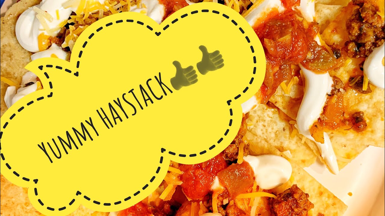 😜MAKING A SIMPLE haystack MEAL WITH MY 9 year old son😜~~Jamgirl Smith ...