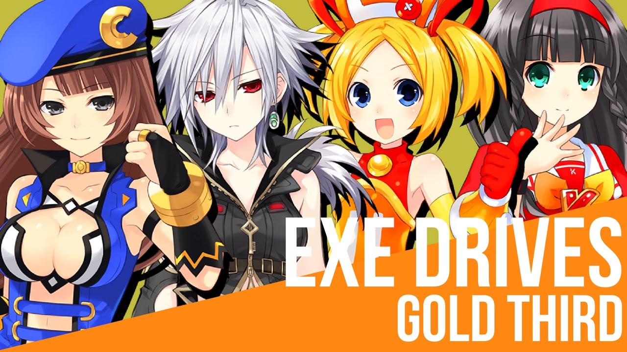 Megadimension Neptunia VII - Gold Third EXE Drives - YouTube