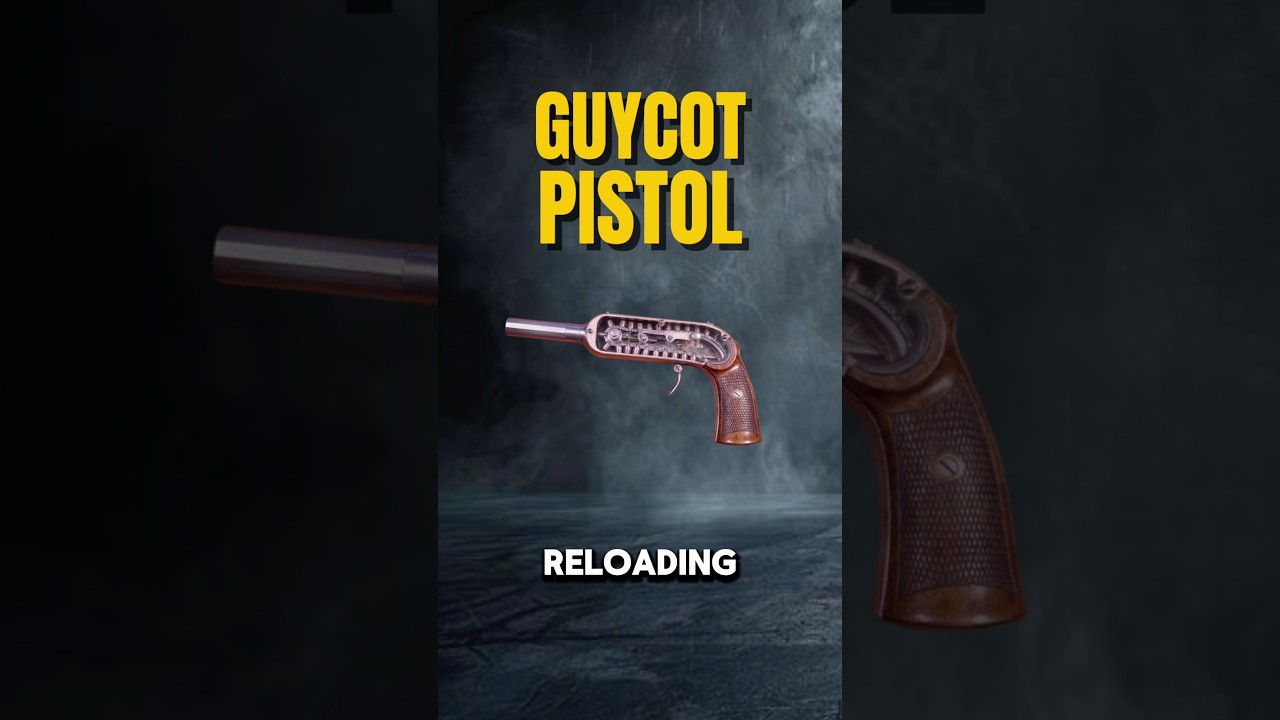 The Guycot Pistol — 80 rounds 😱 #shorts #weapons - YouTube