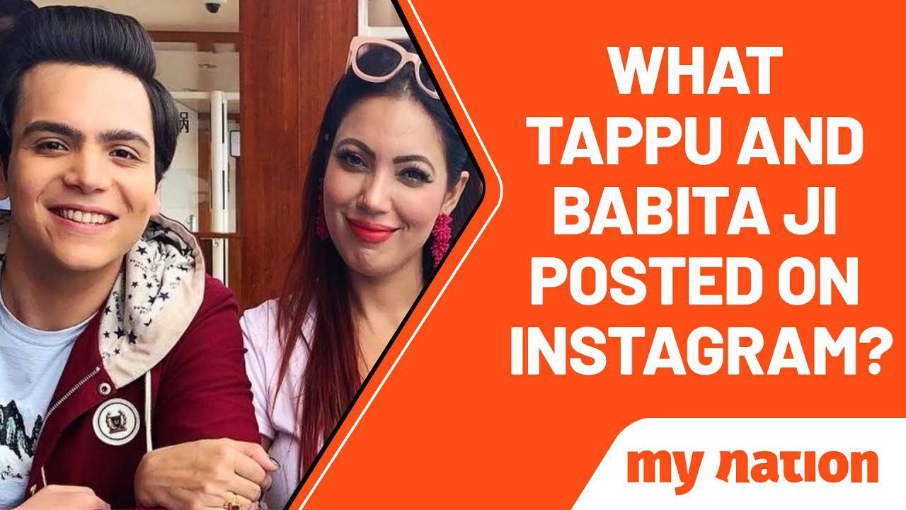 Tappu and Babita ji engaged? Here's what the actor posted on Instagram ...