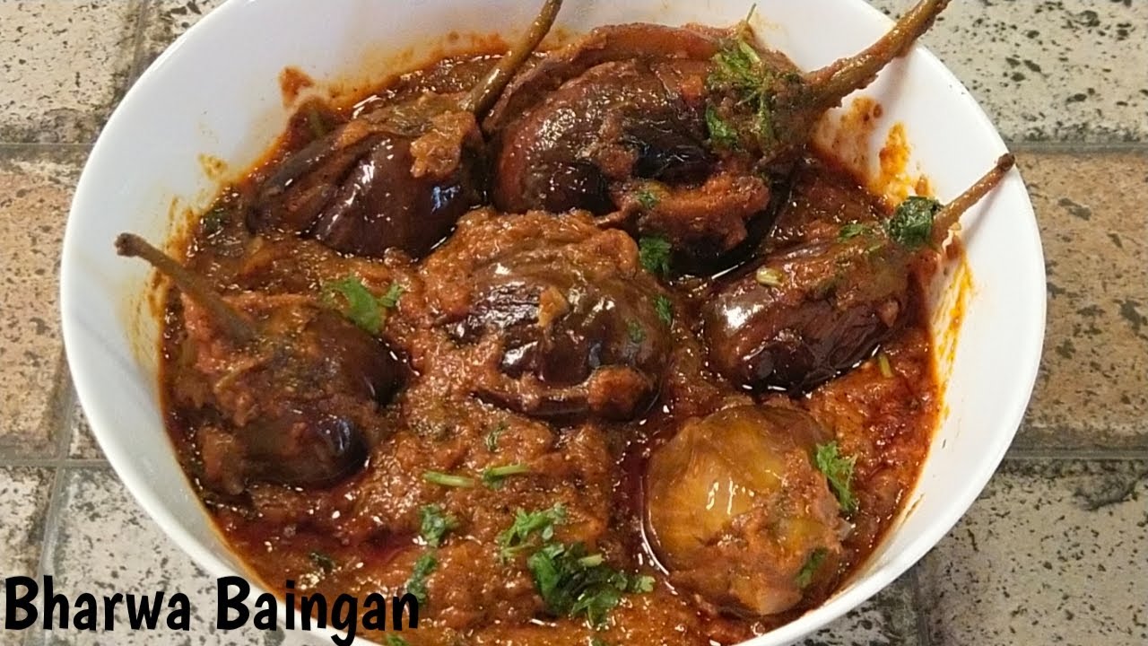 Bharwa Baingan. Bharwa Baingan Masala. Bharwa Baingan Recipe.Stuff ...