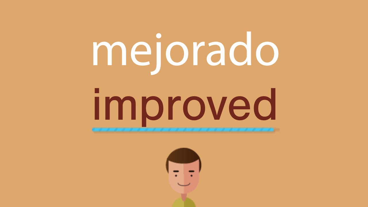 Cómo se dice mejorado en inglés - YouTube