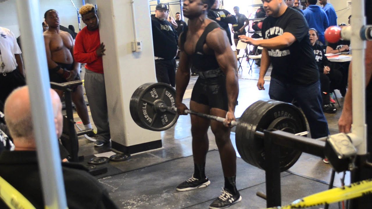 2018 RB - Keilon's 550lb Deadlift - YouTube