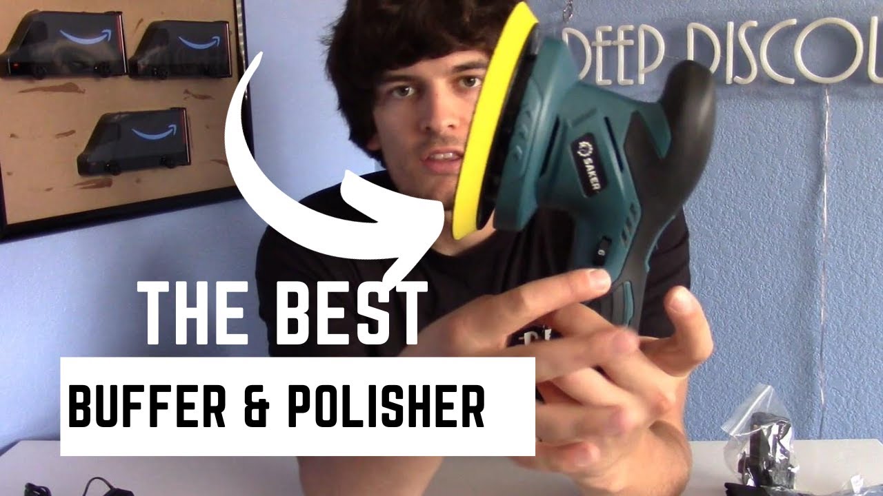 Saker Mini Cordless Buffer Polisher Review! - YouTube