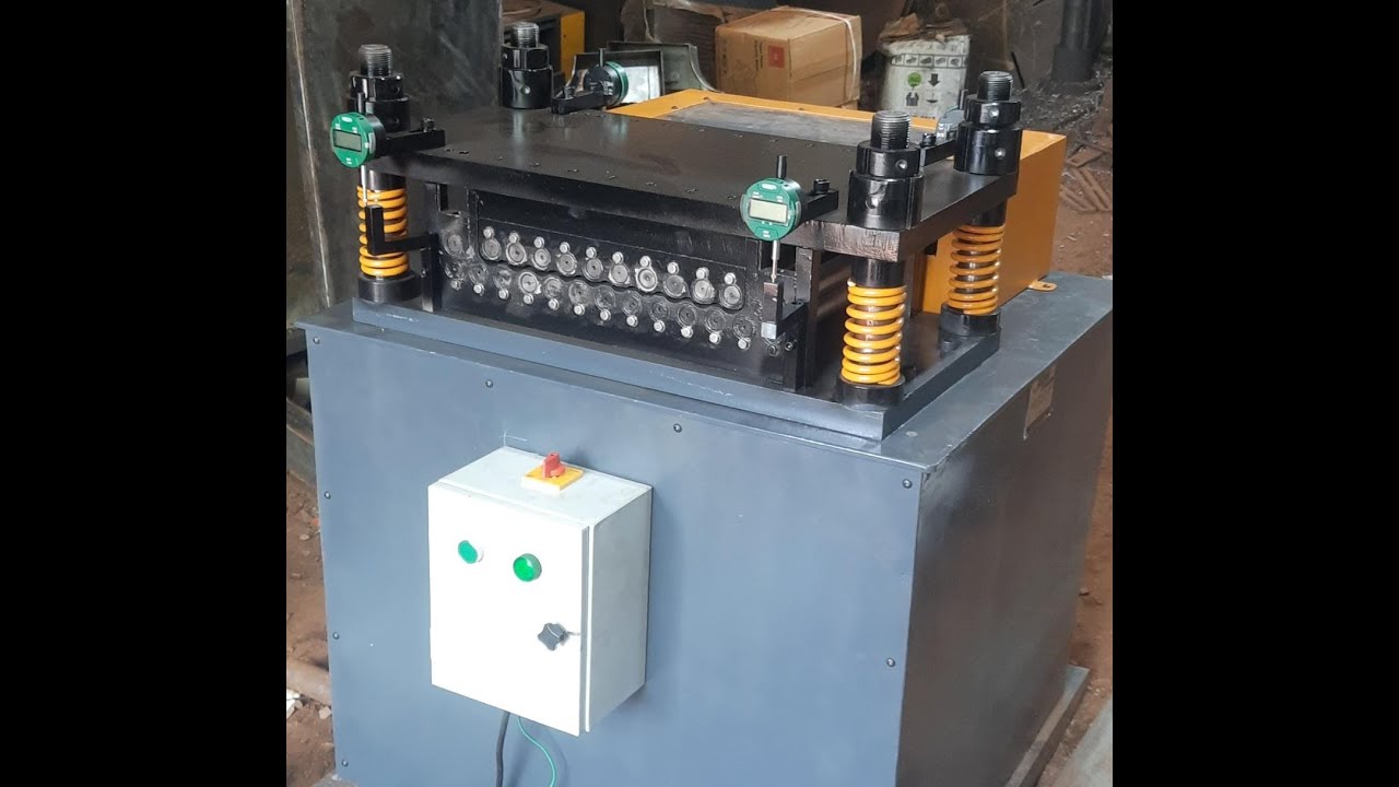 Components Sheet Leveler Machine - YouTube