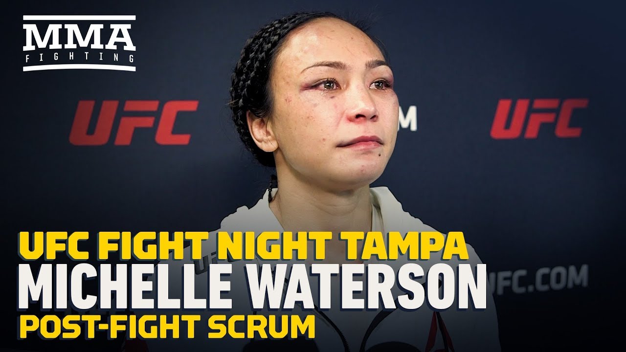 UFC Tampa: Michelle Waterson Fights Back Tears After Loss to Joanna ...
