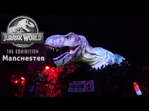 Jurassic World exhibition - Manchester - YouTube