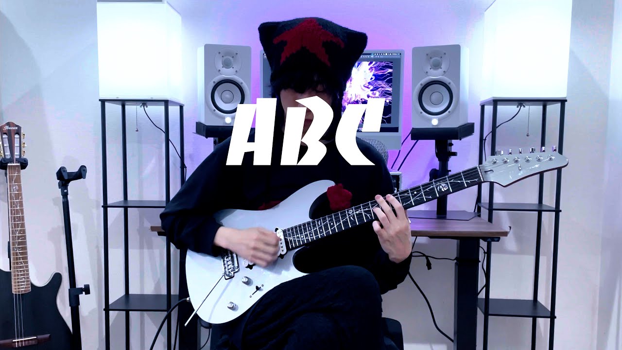 ABC （Riff） - Polyphia / 1.3 years guitar progress - YouTube