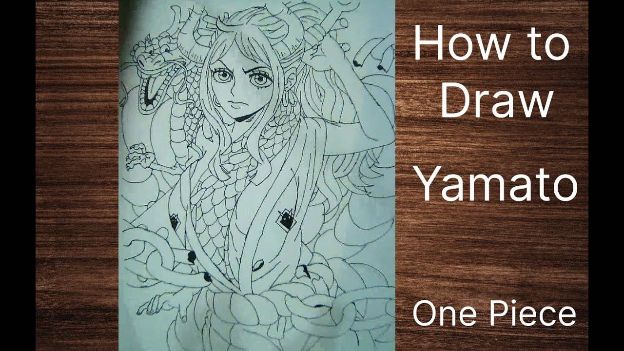 How To Draw Yamato One Piece (Full Video) - YouTube