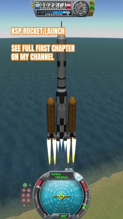 KSP rocket launch. - YouTube