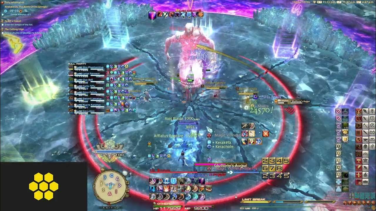 FF14 - P9s - PLD pov - YouTube