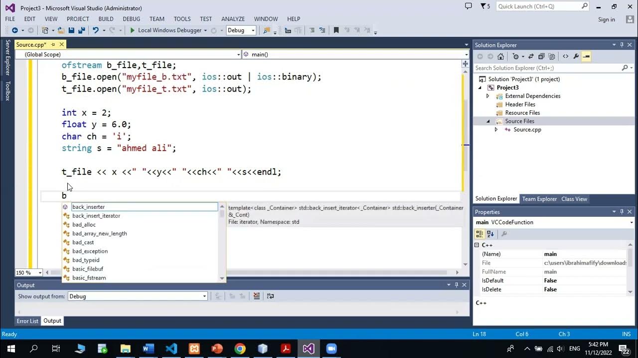 Sec 5 (binary file vs text file) - YouTube