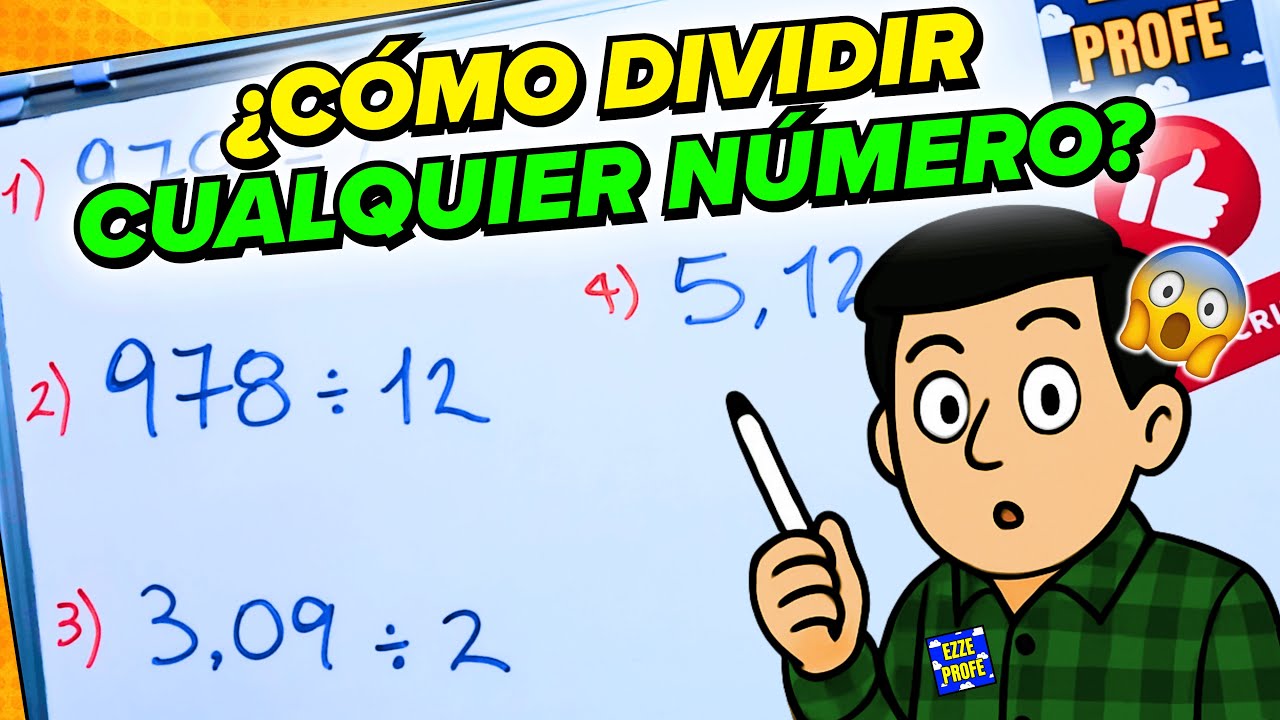 ¿Sabes DIVIDIR? | DIVISIÓN POR PARTES: Método para resolver todo tipo ...