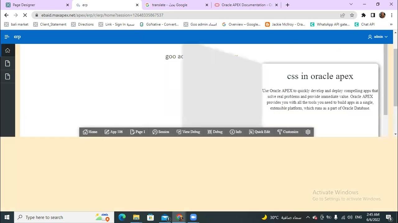 #07 Learn CSS in oracle apex Book CSS slideshow - YouTube