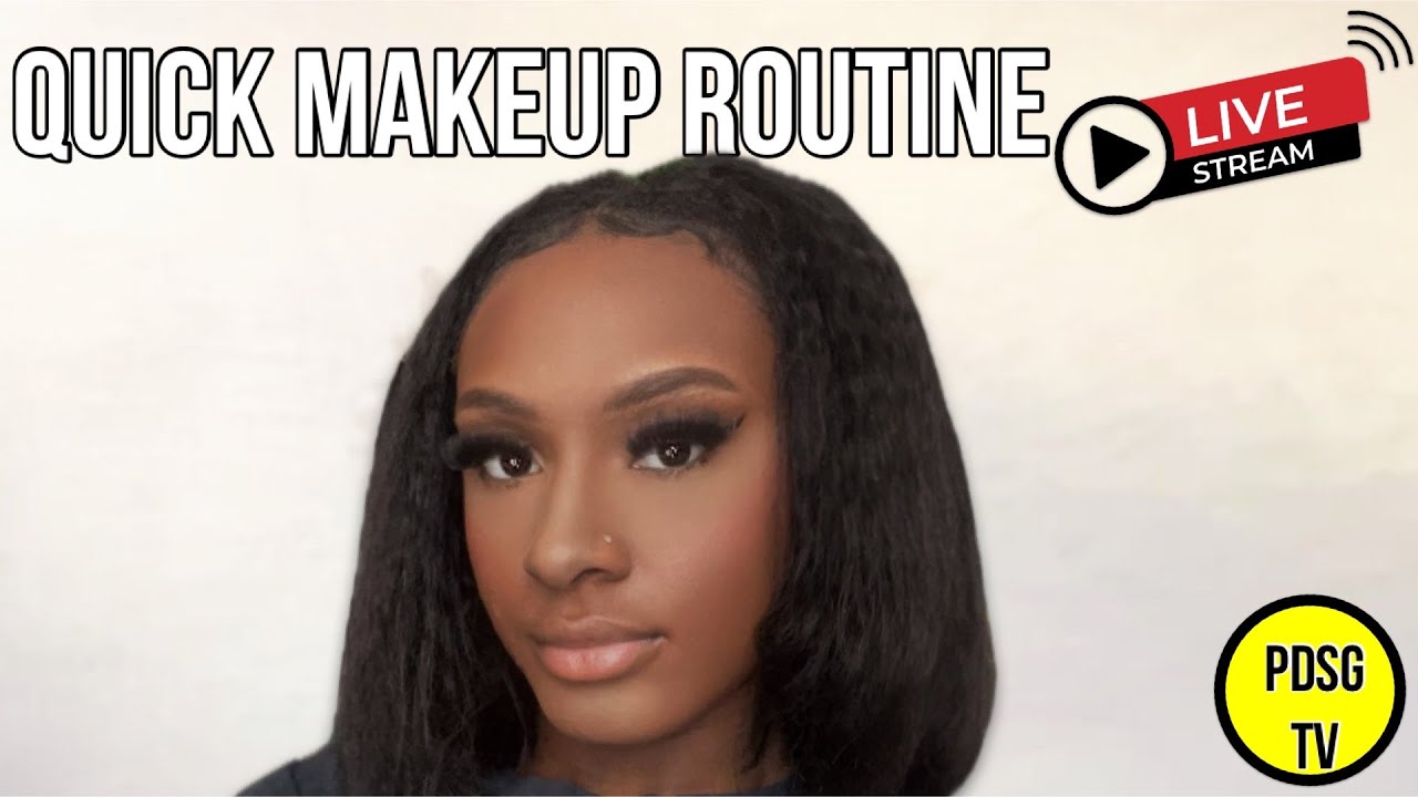 Quick makeup routine - YouTube