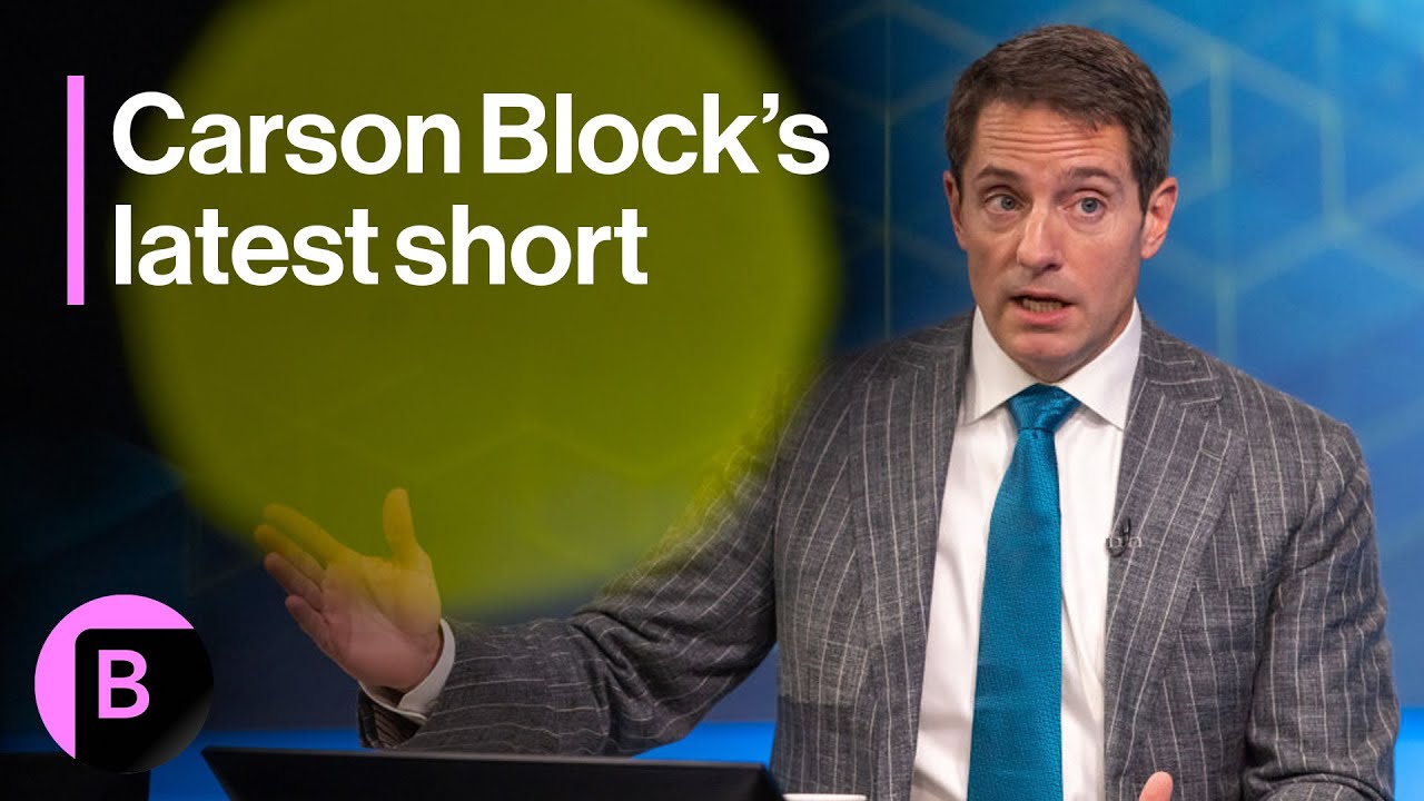 Muddy Waters CEO Carson Block Says He's Shorting Elf Beauty - YouTube
