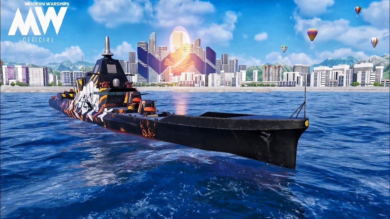 JS Amagi Gameplay | Modern Warships - YouTube