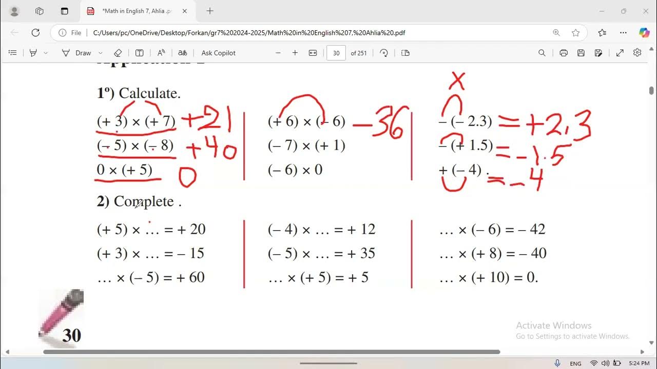 Chapter 1: Binary Operations Part 7 - YouTube
