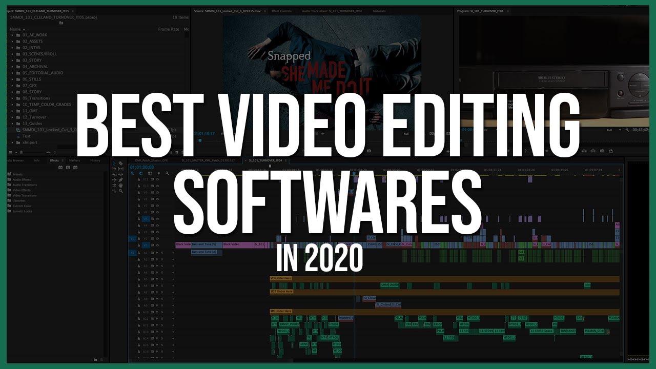 Best Video Editing Softwares in 2020 - YouTube
