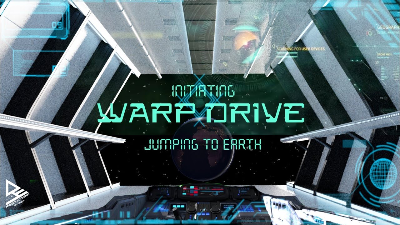 Warp Drive || 3D Animation, VFX by Ace Productions - YouTube