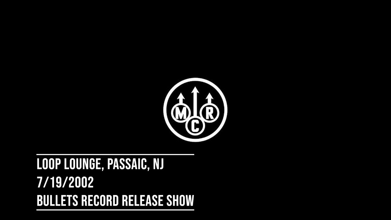 MCR @ Loop Lounge, Passaic, NJ, USA 7/19/2002 (Bullets Record Release ...