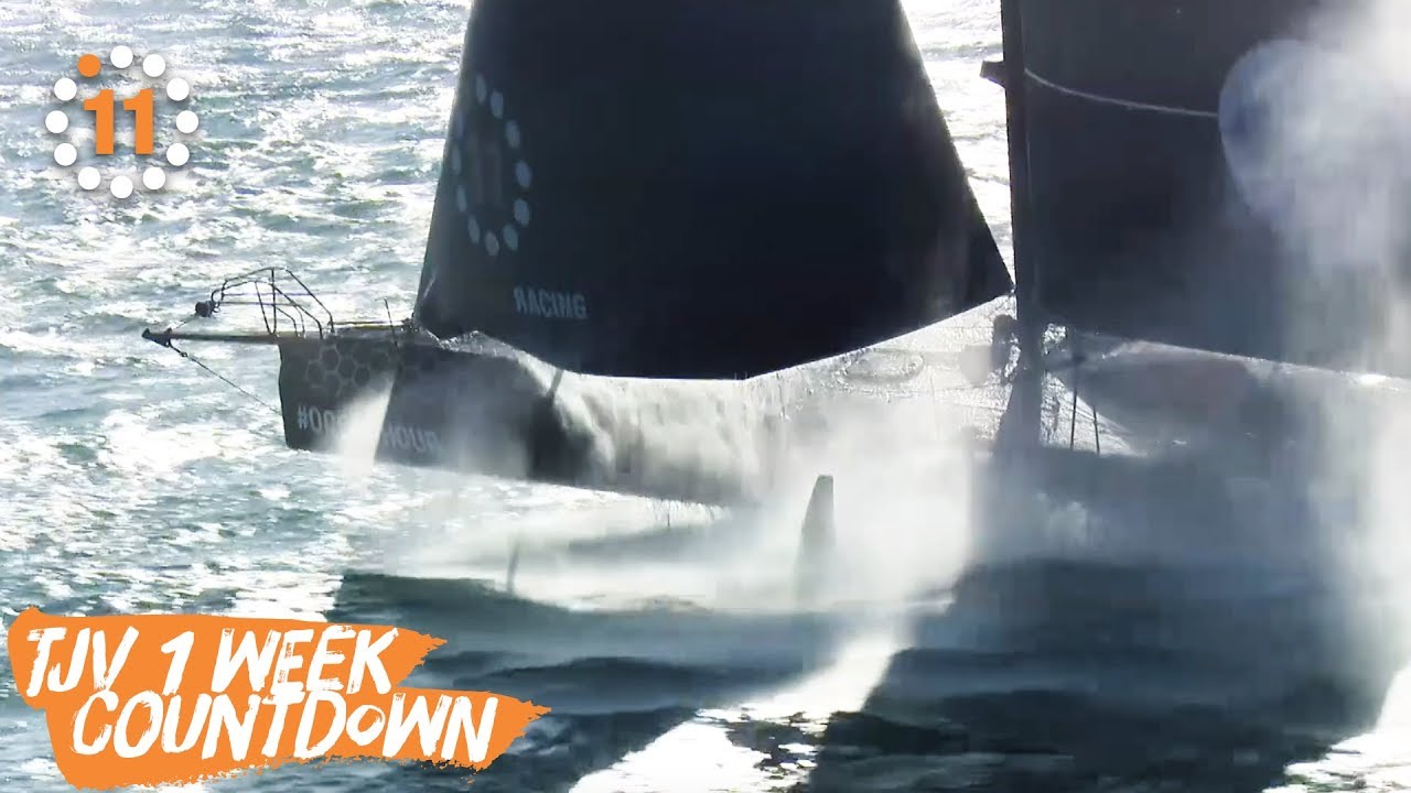 Flying on a Foiling IMOCA 60! Road to the Transat Jacques Vabre 2019 ...