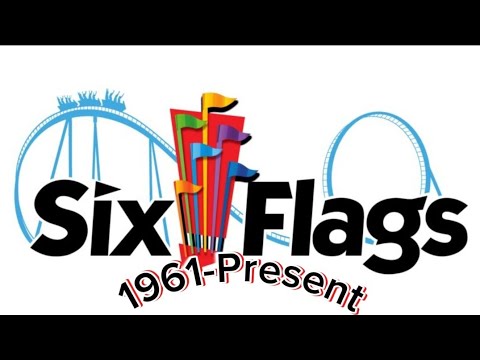 Six Flags Logo Timeline [1961-Present] - YouTube