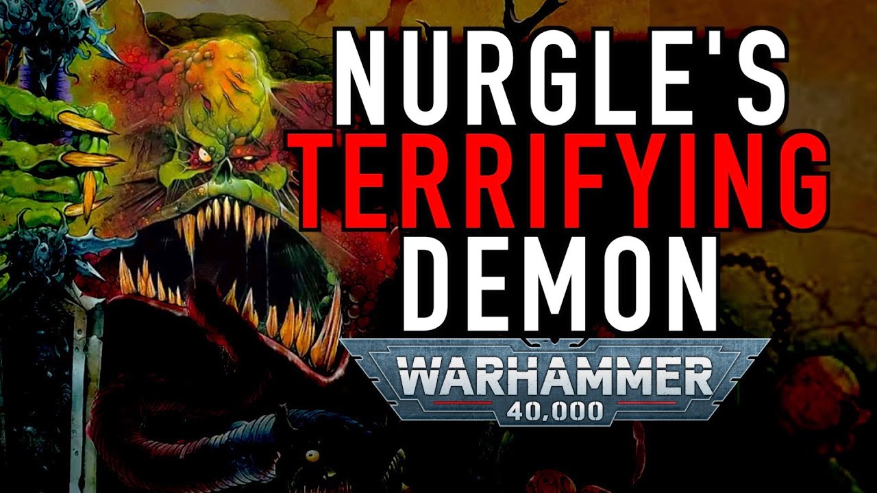 Nurgle Demons in Warhammer 40K #wh40klore #nurgle #chaosgods - YouTube