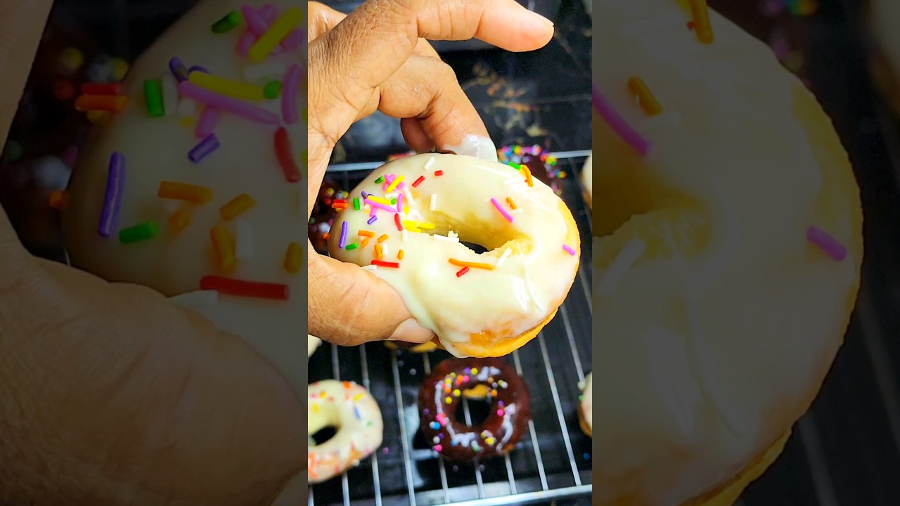 Donet Recipe |Sweet Recipe #Little Leaf #shortsviral - YouTube