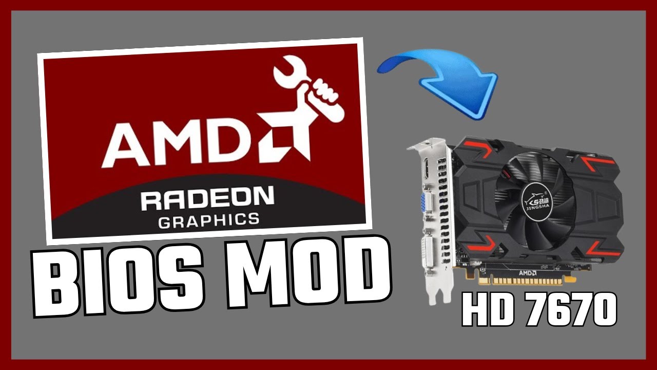 Como atualizar a BIOS da placa de vídeo AMD Radeon HD 7670. - YouTube