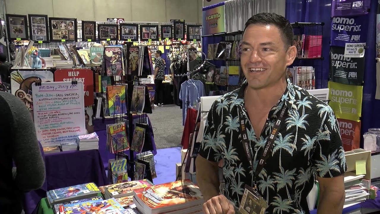 Comic-Con 50: Author Richard Andreoli - YouTube