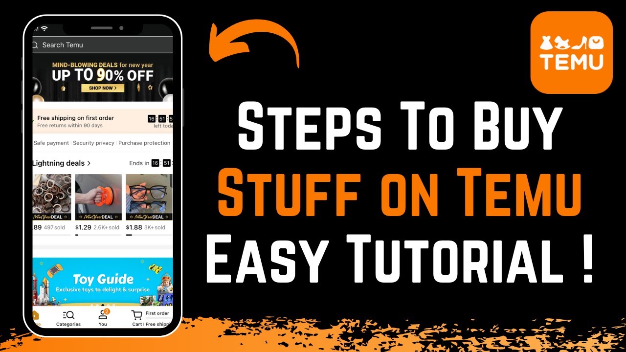 How to Buy Stuff on Temu ! - YouTube