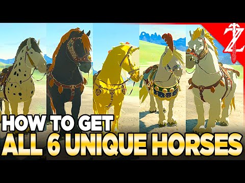 How to Get All 6 Unique Horses in Tears of the Kingdom