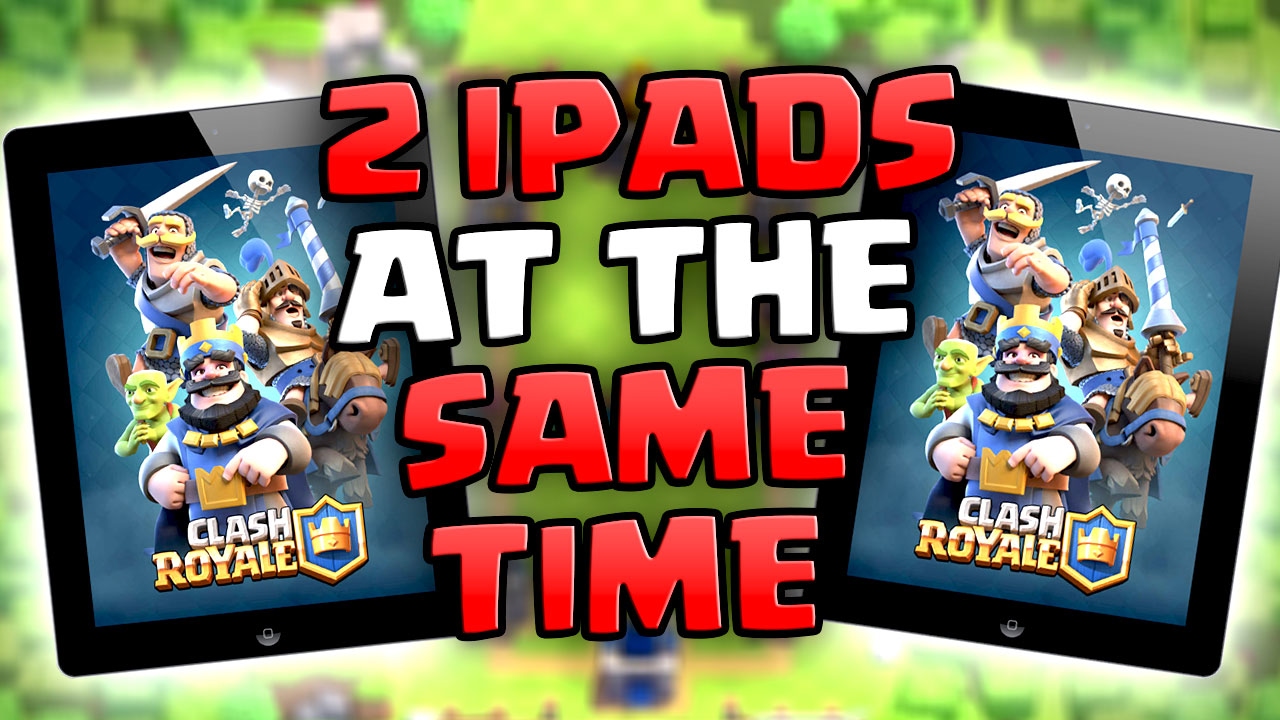 INSANITY! PLAYING TWO ACCOUNTS AT THE SAME TIME! 2 IPADS? CAN WE WIN ...