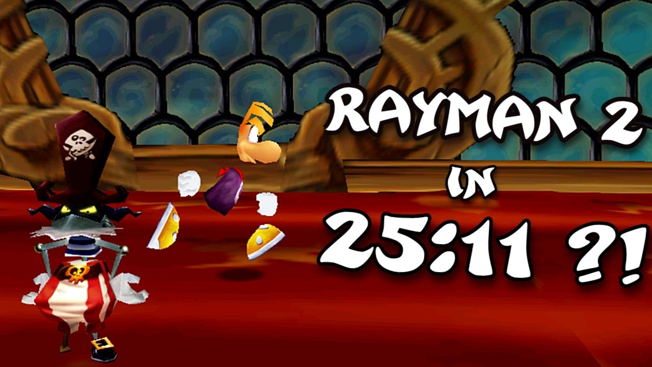 Rayman 2: The Great Escape - No Lum Check (Tomb Warp Route) Speedrun in ...