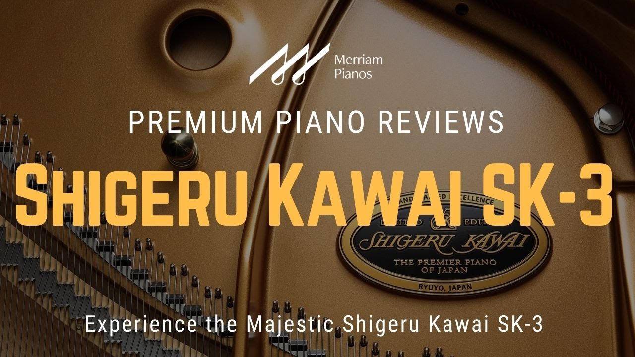 🎹 Shigeru Kawai SK-3 Grand Piano: 6’ 2” (188 cm) Japanese Synergy of ...