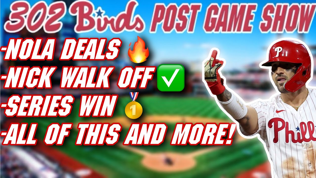BIG WIN | PHILLIES POST GAME SHOW - YouTube
