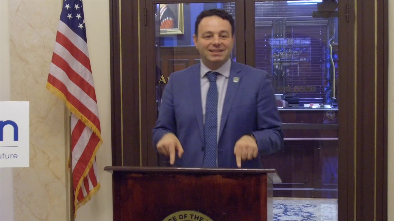 Mayor Andre Sayegh introduced a New Paterson Logo for the City - YouTube