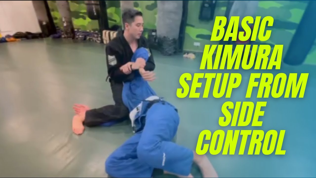 Basic Kimura Setup from Side Control - YouTube