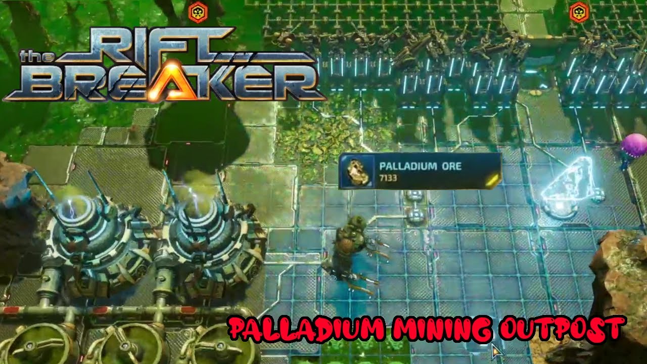 Palladium Mining Outpost | The Riftbreaker | Ep 12 | #gaming # ...